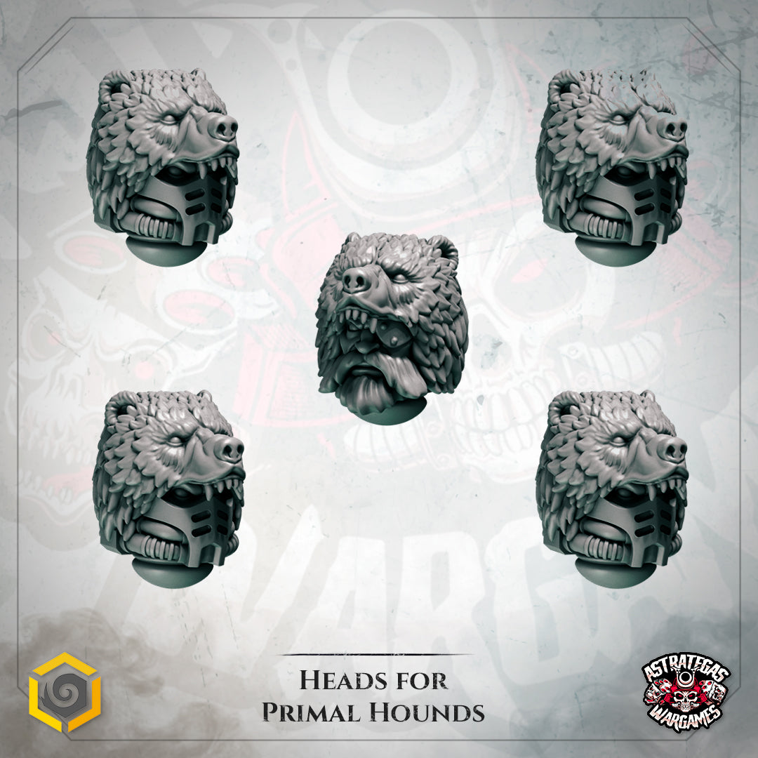 Primal Hounds A Heads – Astrategas Wargames