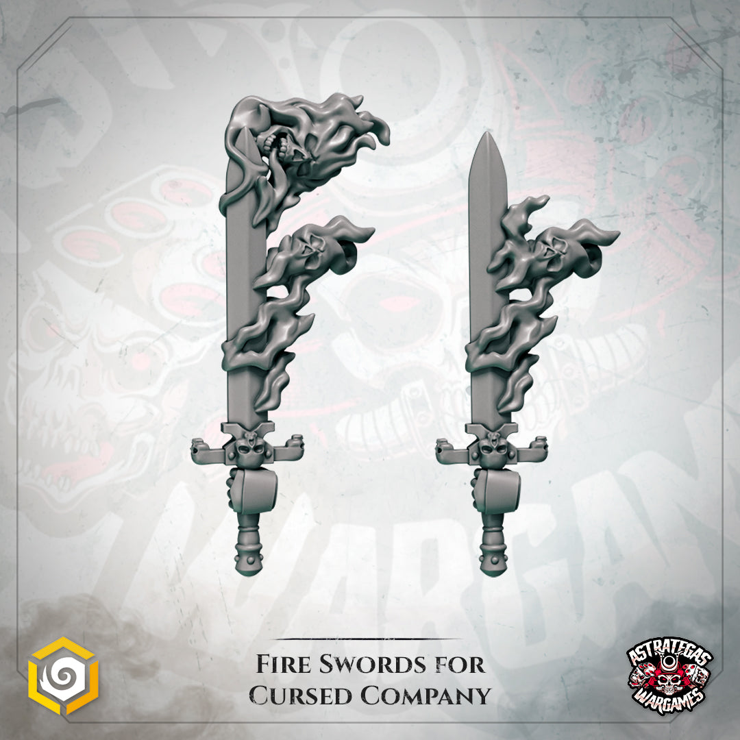 Espadas con fuego Cursed Company – Astrategas Wargames