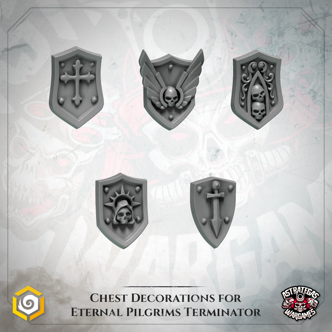 Terminator Eternal Pilgrims Chest Ornaments – Astrategas Wargames