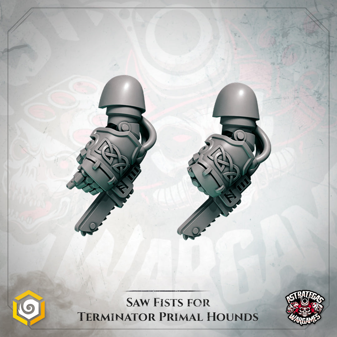 Terminator Primal Hounds Chainsaw Fists – Astrategas Wargames