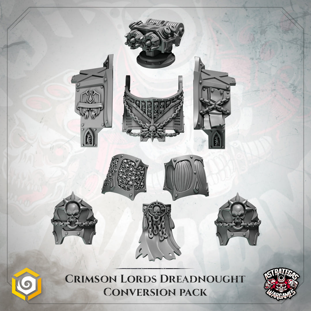 Crimson Lords Dreadnought Conversion Pack B – Astrategas Wargames