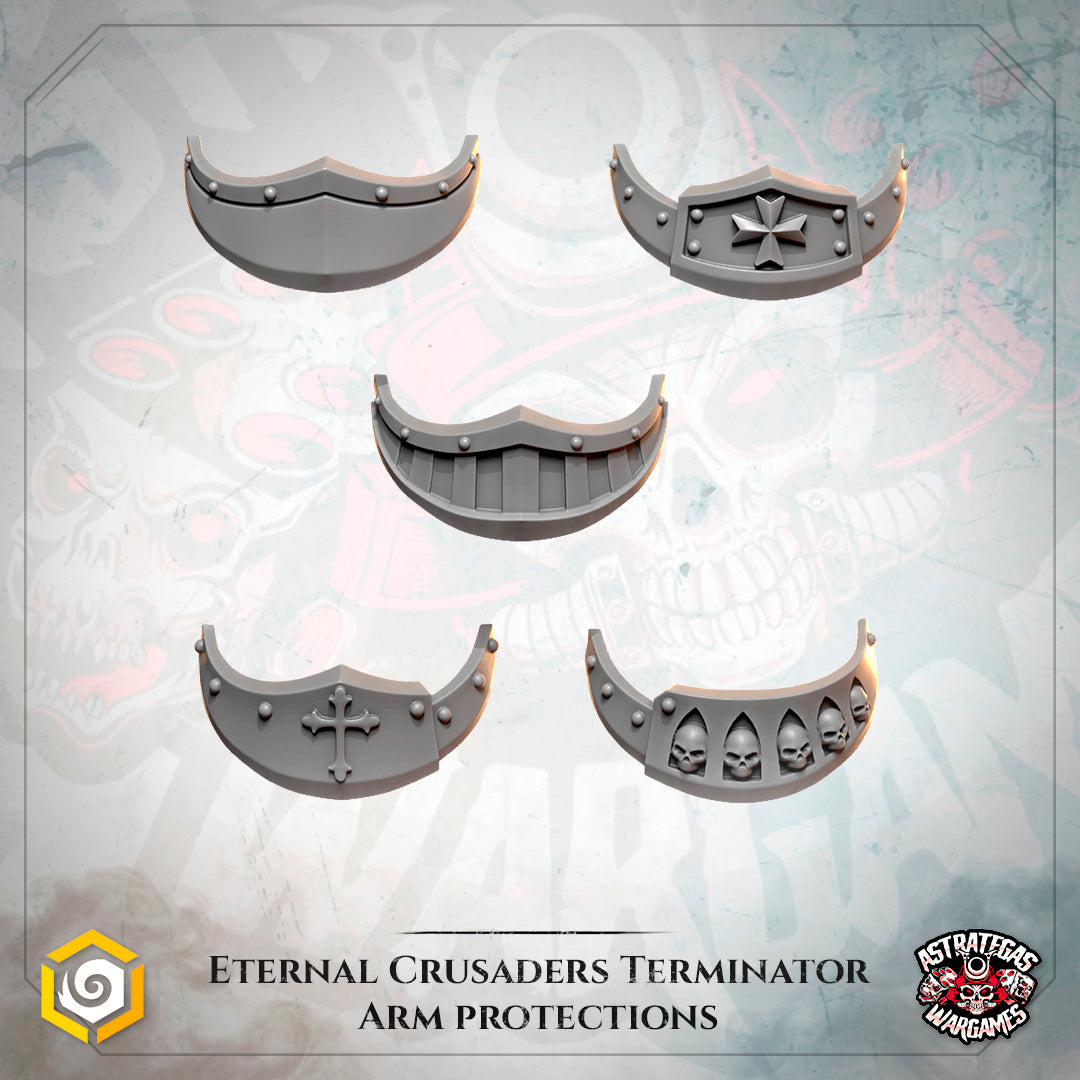 Terminator Eternal Pilgrims Neck Protectors – Astrategas Wargames