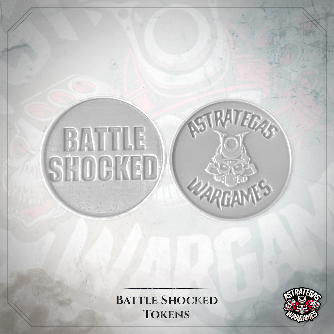 Tokens Battle Shocked – Astrategas Wargames