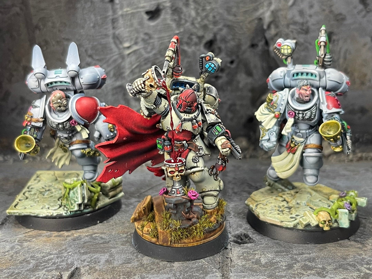 Crimson Lords Priest Conversion Pack – Astrategas Wargames