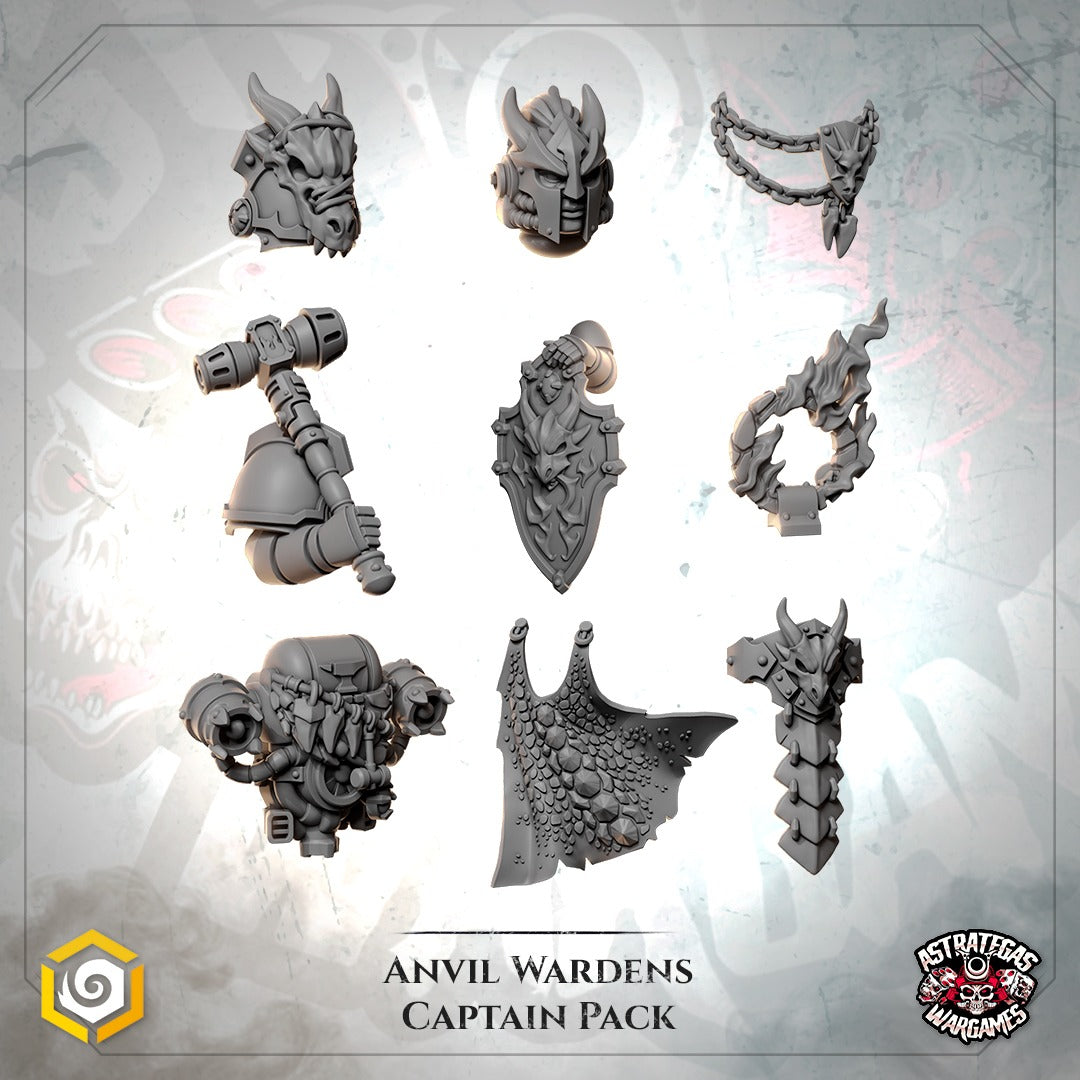 Anvil Wardens HQ Conversion Pack – Astrategas Wargames